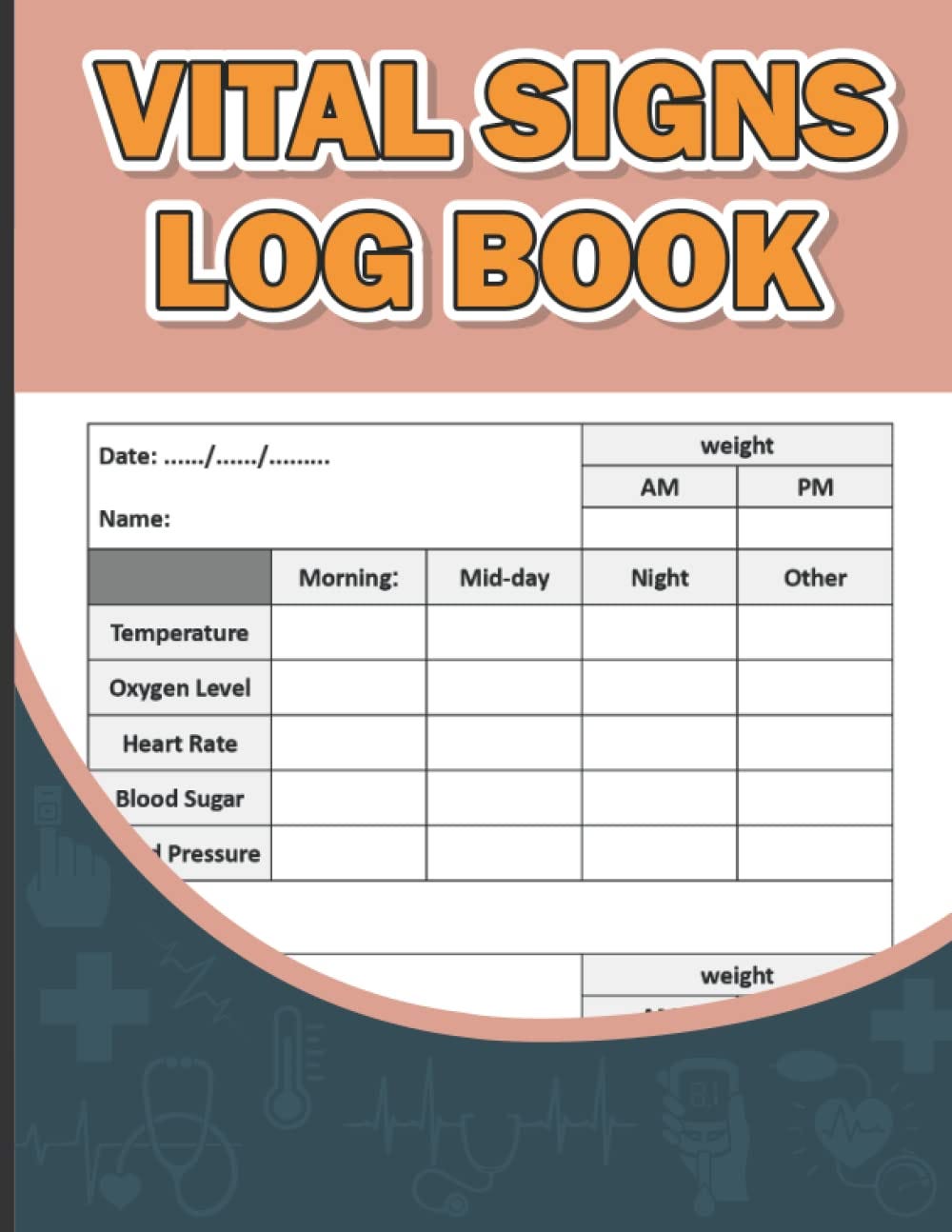 [READING BOOK] Vital Signs Log Book: Personal Health Record Keeper And ...