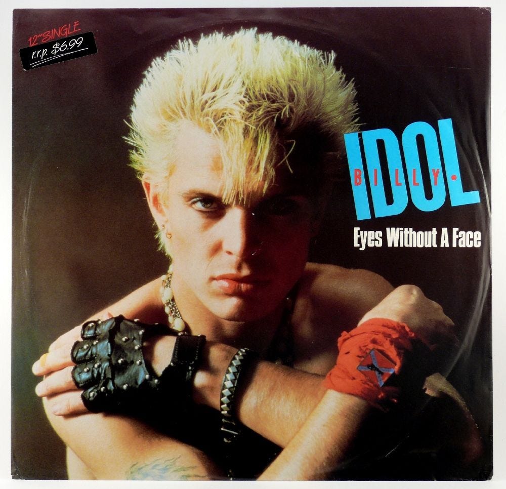 Billy Idol Face