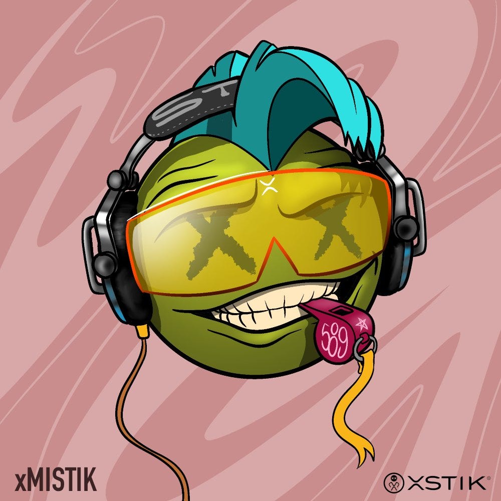 CUSTOM HEAD #NFT REVEAL This Custom HEAD owned by one of the #xSTIK ...