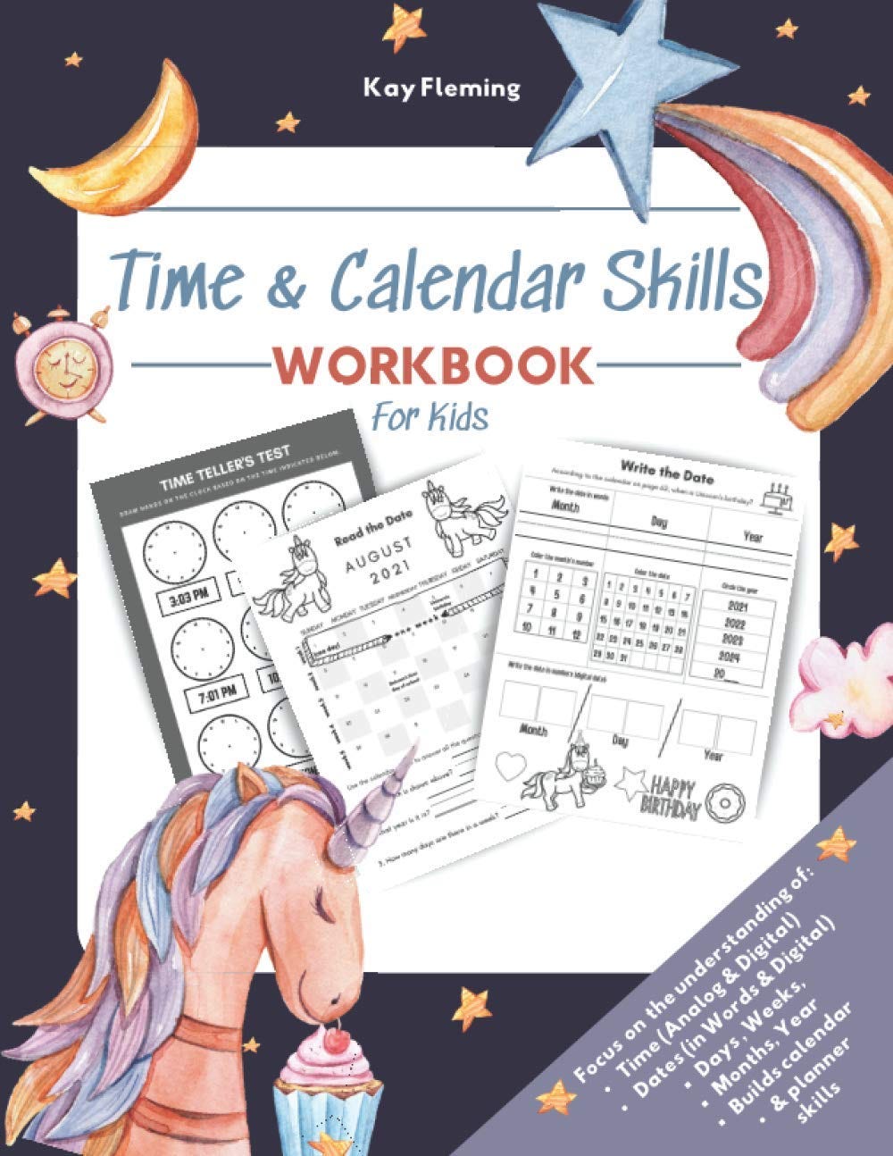 [READING BOOK] Teaching Time and Calendar Skills to Kids (With Unicorn ...