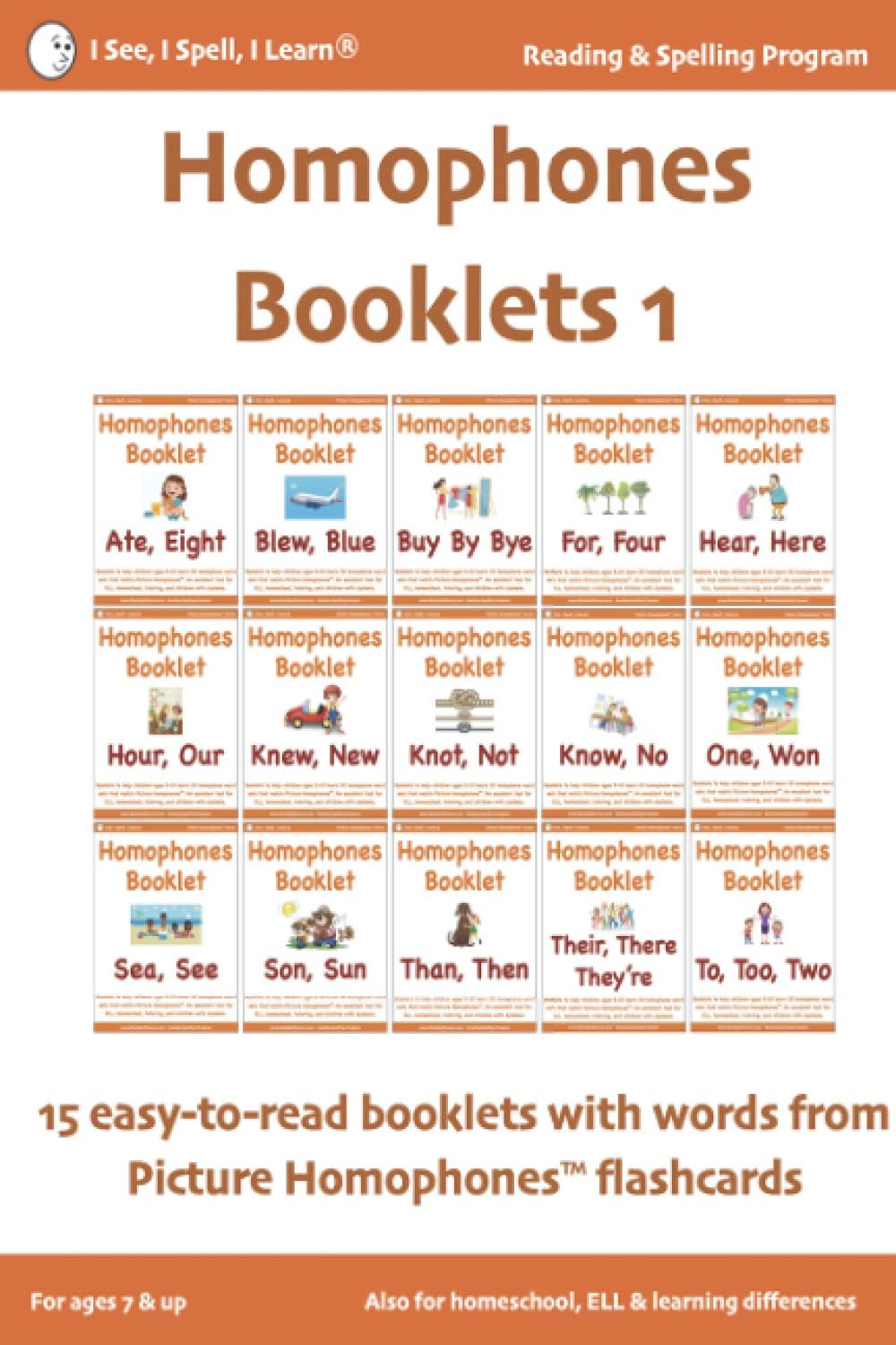 [EBOOK][BEST]} HOMOPHONES BOOKLETS 1 — Fun Easy-to-Read 15 Booklets ...