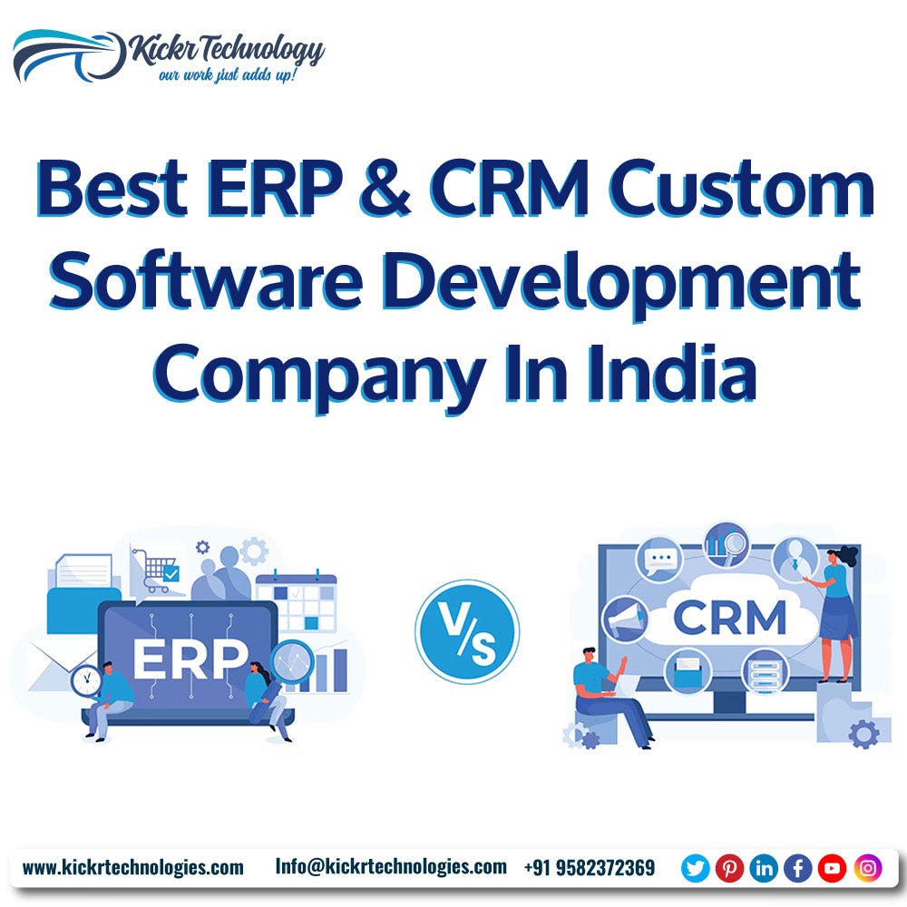 Unveiling the Power of ERP and CRM Development: Elevating Businesses to New Heights | by ...