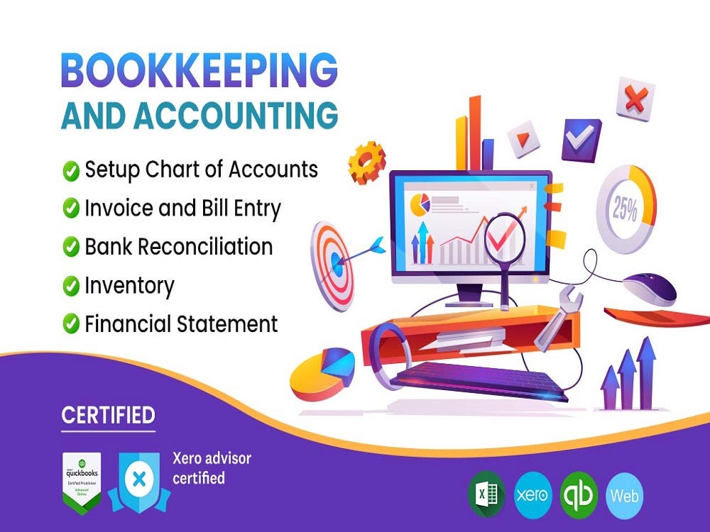 I will do cleanup, reconciliation, and bookkeeping of your messy quickbooks and xero | by shafi ...