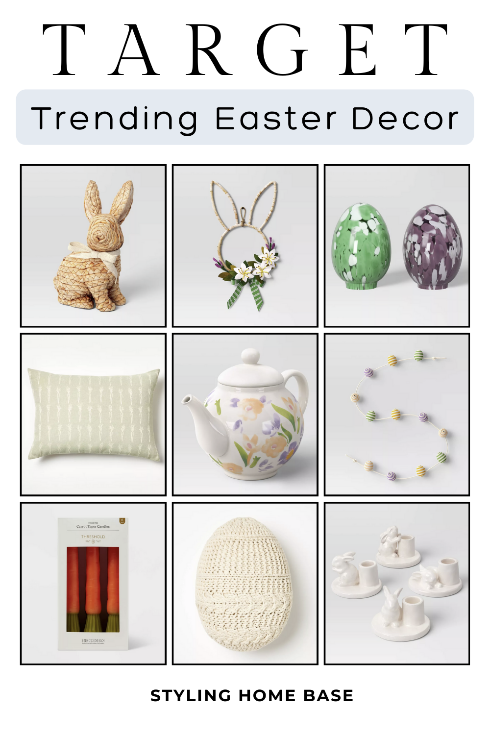 Target Trending Easter Decor. Hippity hoppity, Easter’s on its way ...
