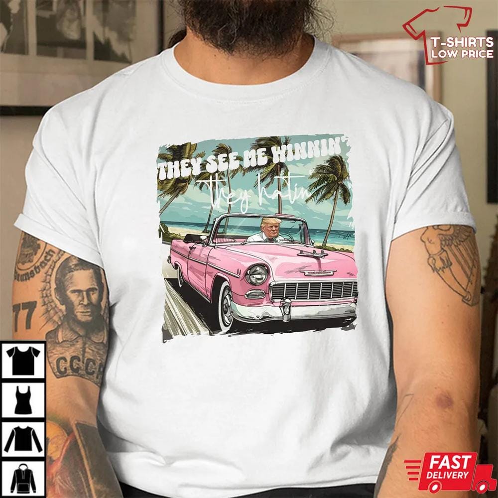 They See Me Winnin They Hatin Trump 2024 Shirt | by Maddison Hamilton ...
