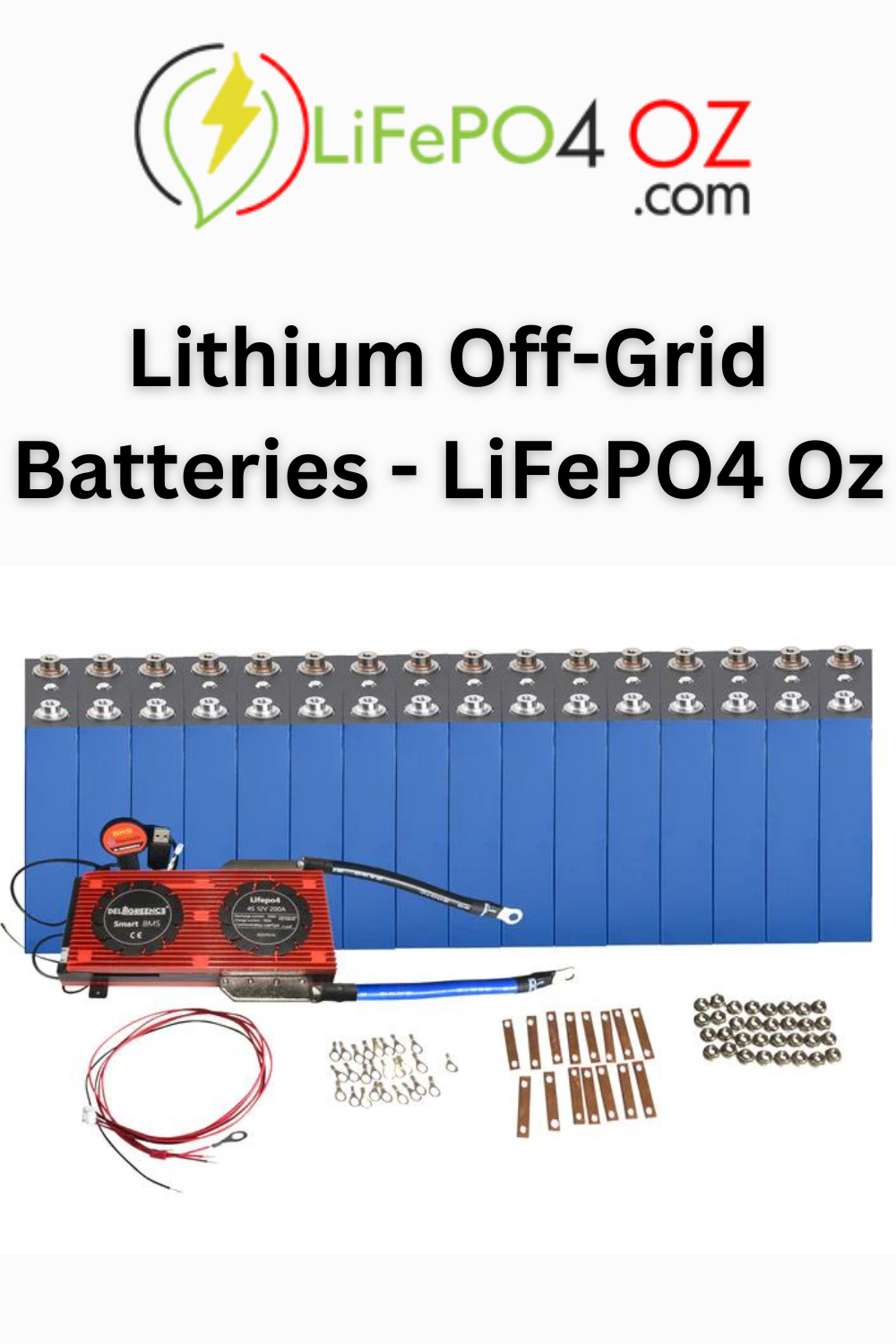 LiFePO4 Oz Offers Smart — Sustainable Lithium Off Grid Batteries ...