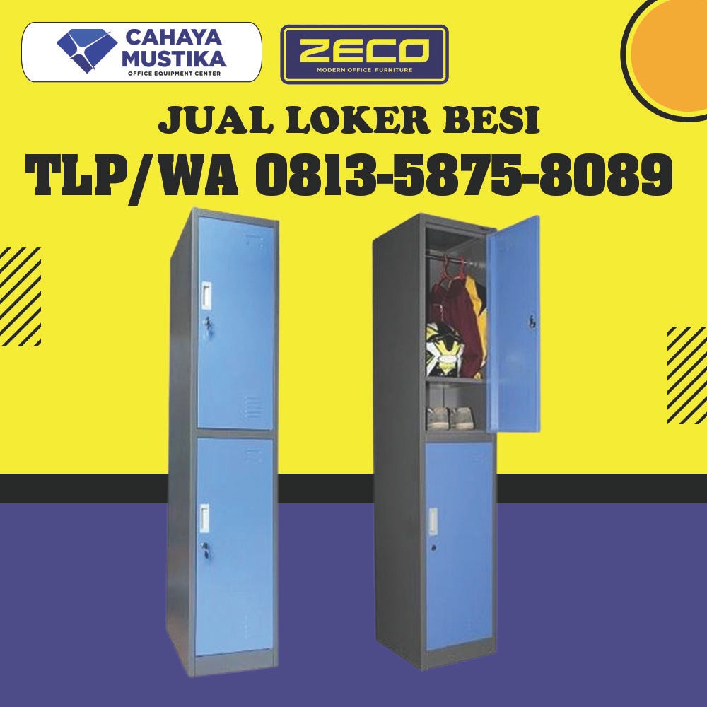 WA 0813–5875–8089, Produsen Loker Minimalis Zeco Surabaya | by ...