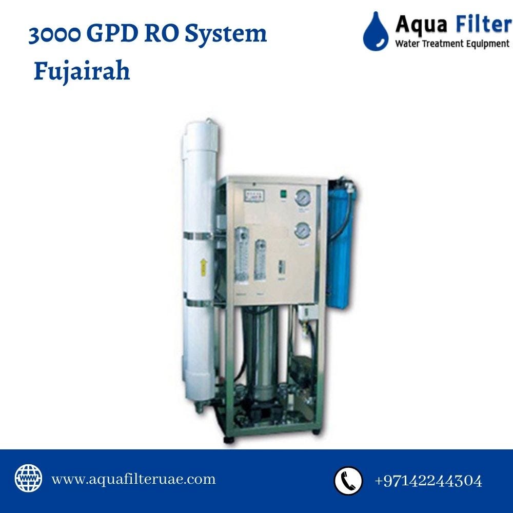 3000 GPD RO System Fujairah - Aquafilteruae - Medium