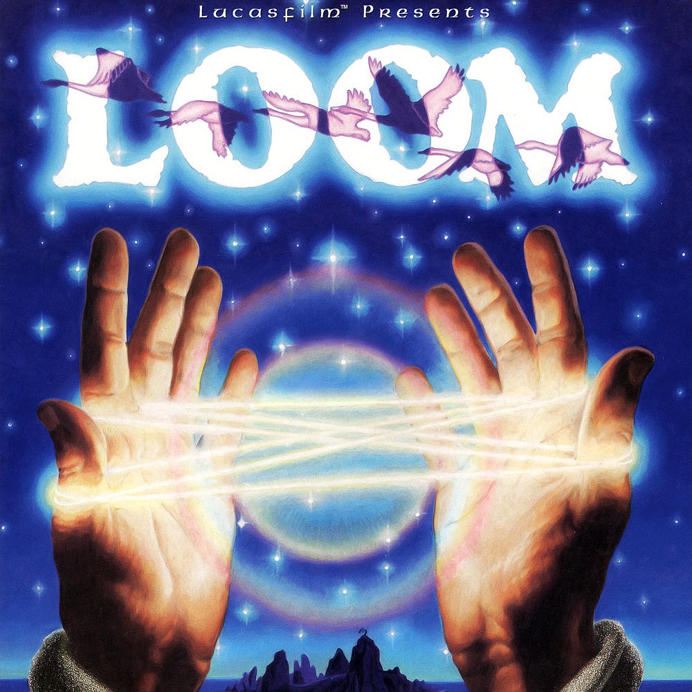 ♥90s Video Games, Episode 4: Loom [1990 EGA 16 colors version] | by ...