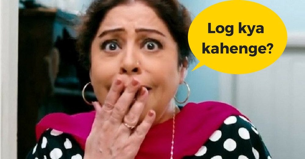 Log Kya Kahenge ? What will People Say ? Are u really independent? | Medium