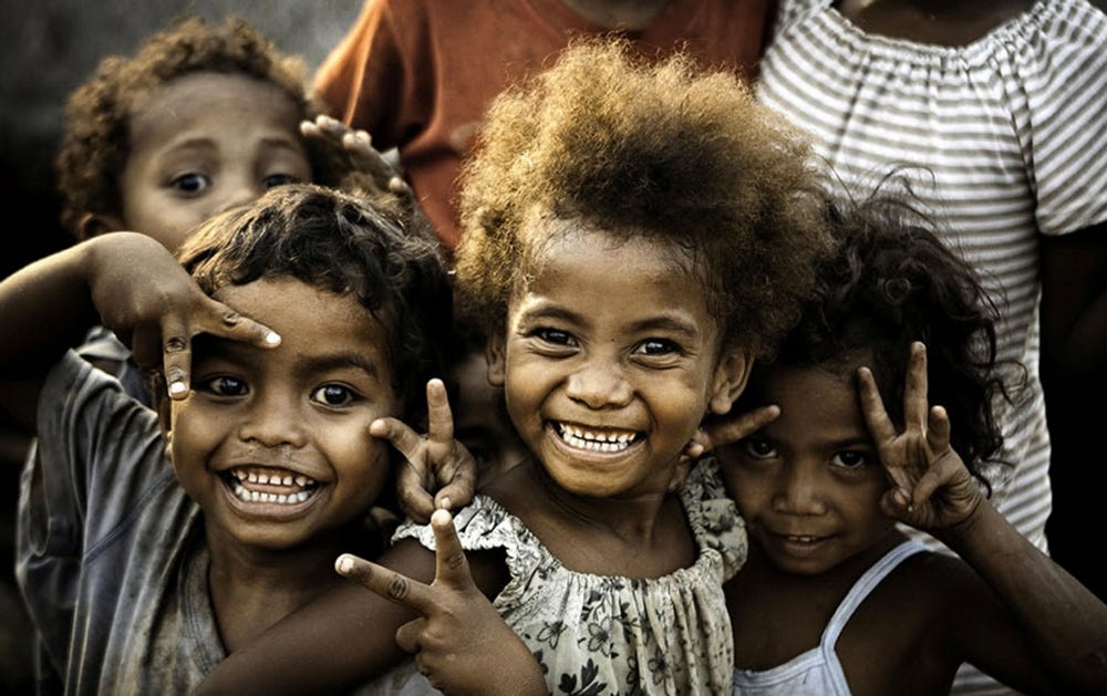 Happy Poor People