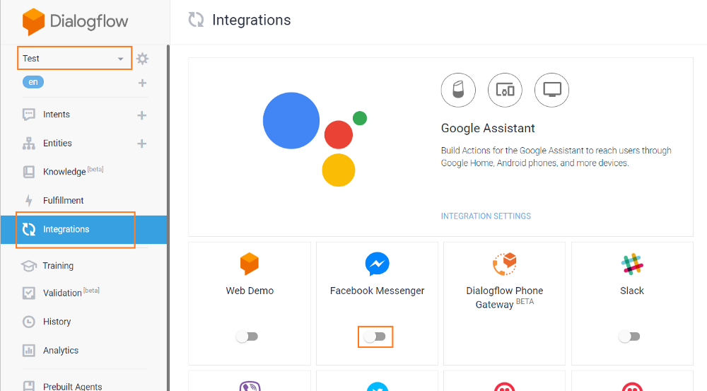 How to Integrate DialogFlow to Facebook Messenger | by Melody Her ...