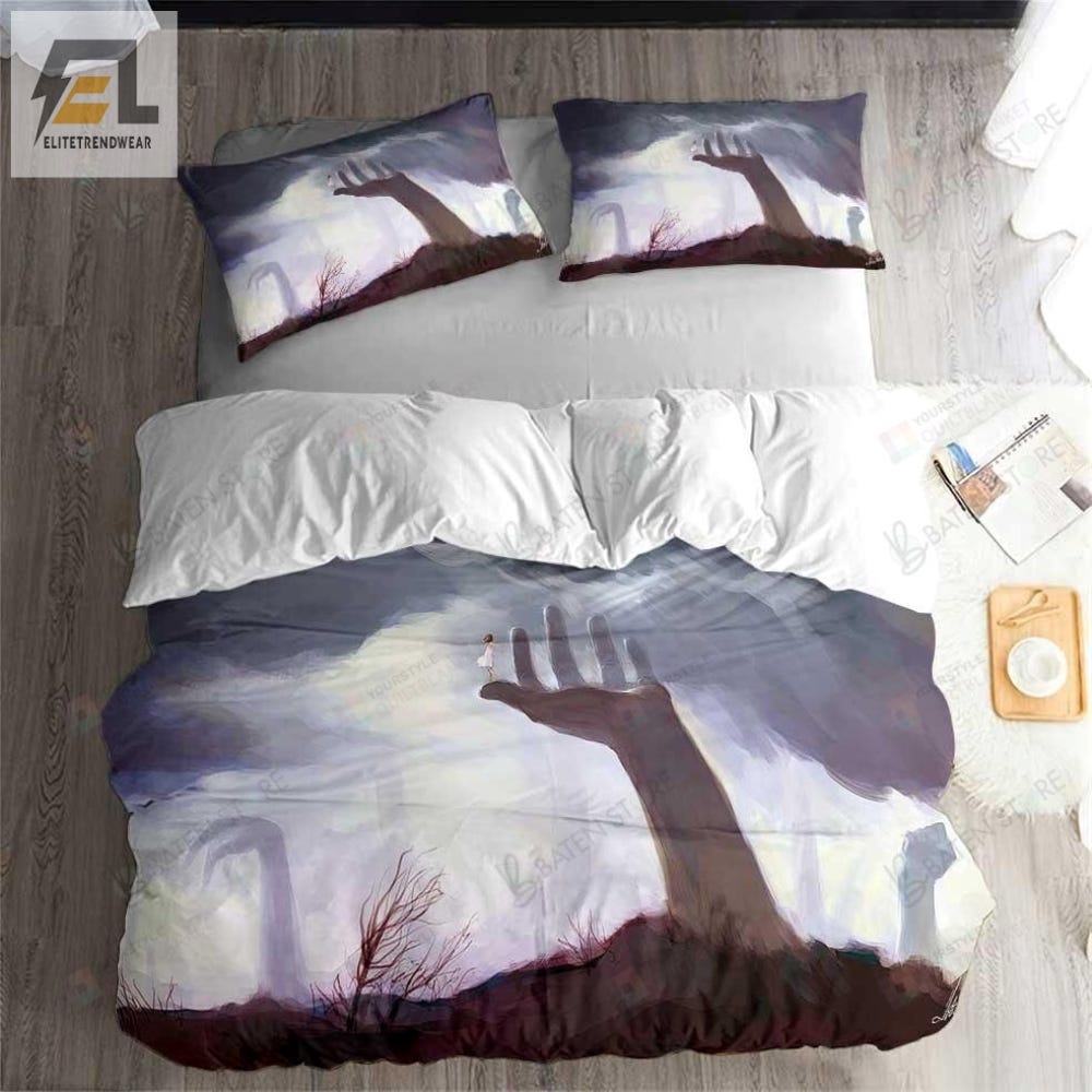 Zombie Series Pattern Gray Bed Sheets Duvet Cover Bedding Set Great ...
