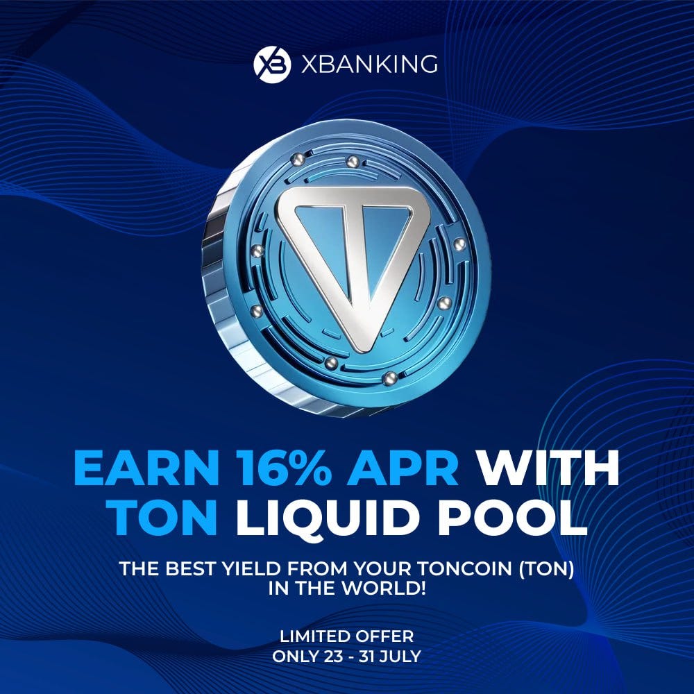 🗿Earn 16% APR with Toncoin (TON) Pool on XBANKING | by Esther Etuk ...