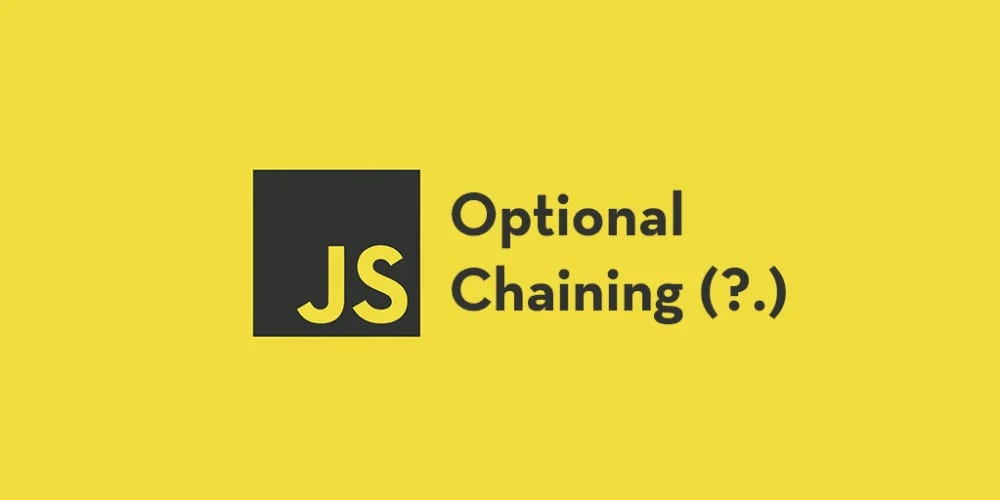 The ?. operator is called the Optional Chaining operator, and it was ...