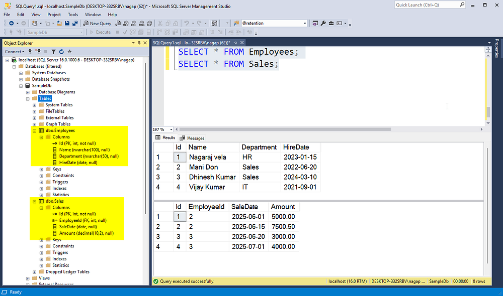The Hidden Magic of ROW_NUMBER() in SQL Server — Revealed! | by Nagaraj ...