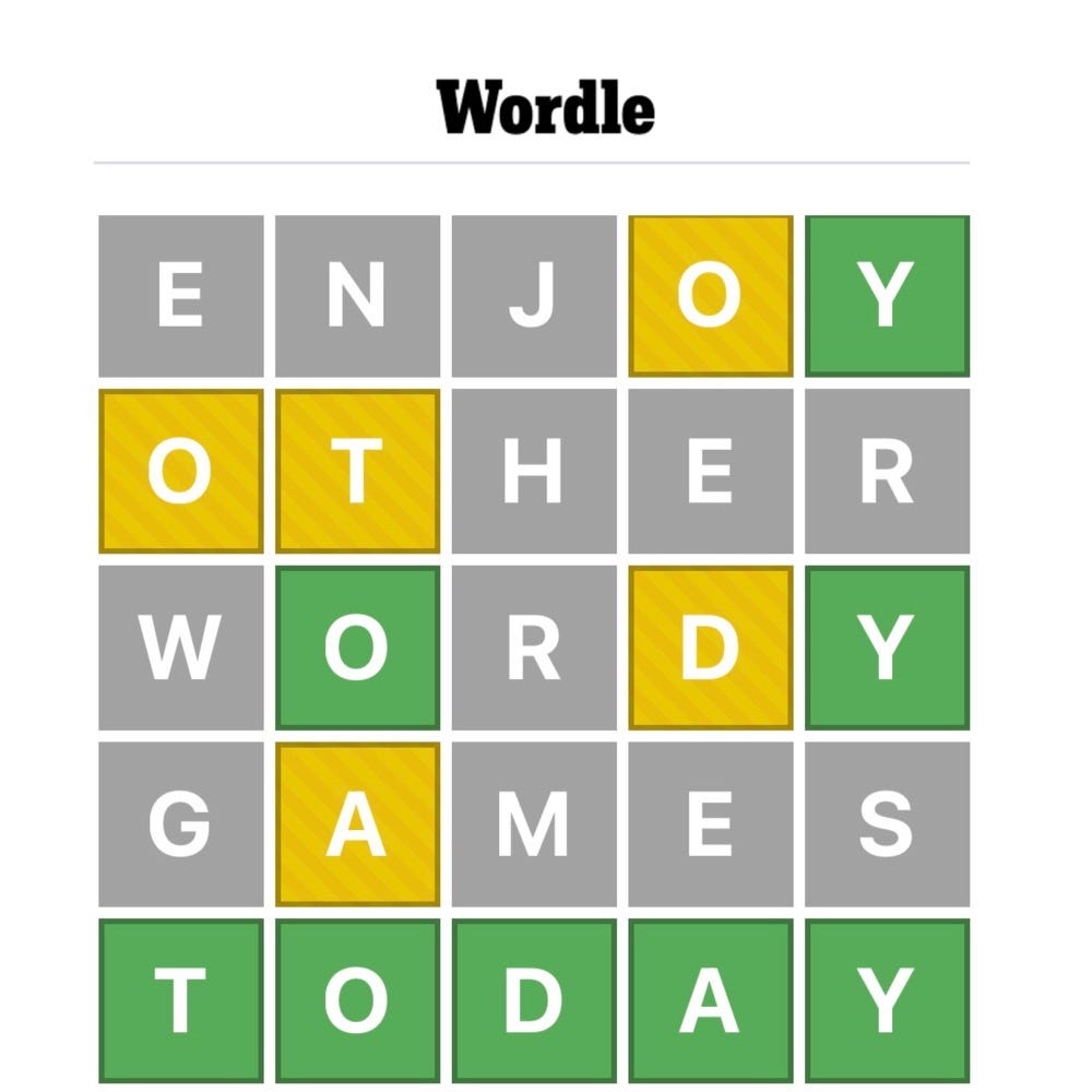 Math Wordle Vertical Math Wordle Vertical