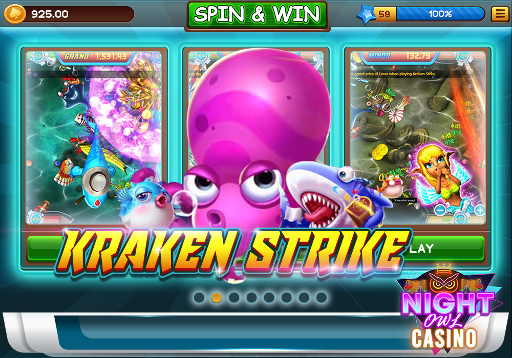 Play Kraken Strike Fish Game - Nightowlcasinosorion Stars - Medium