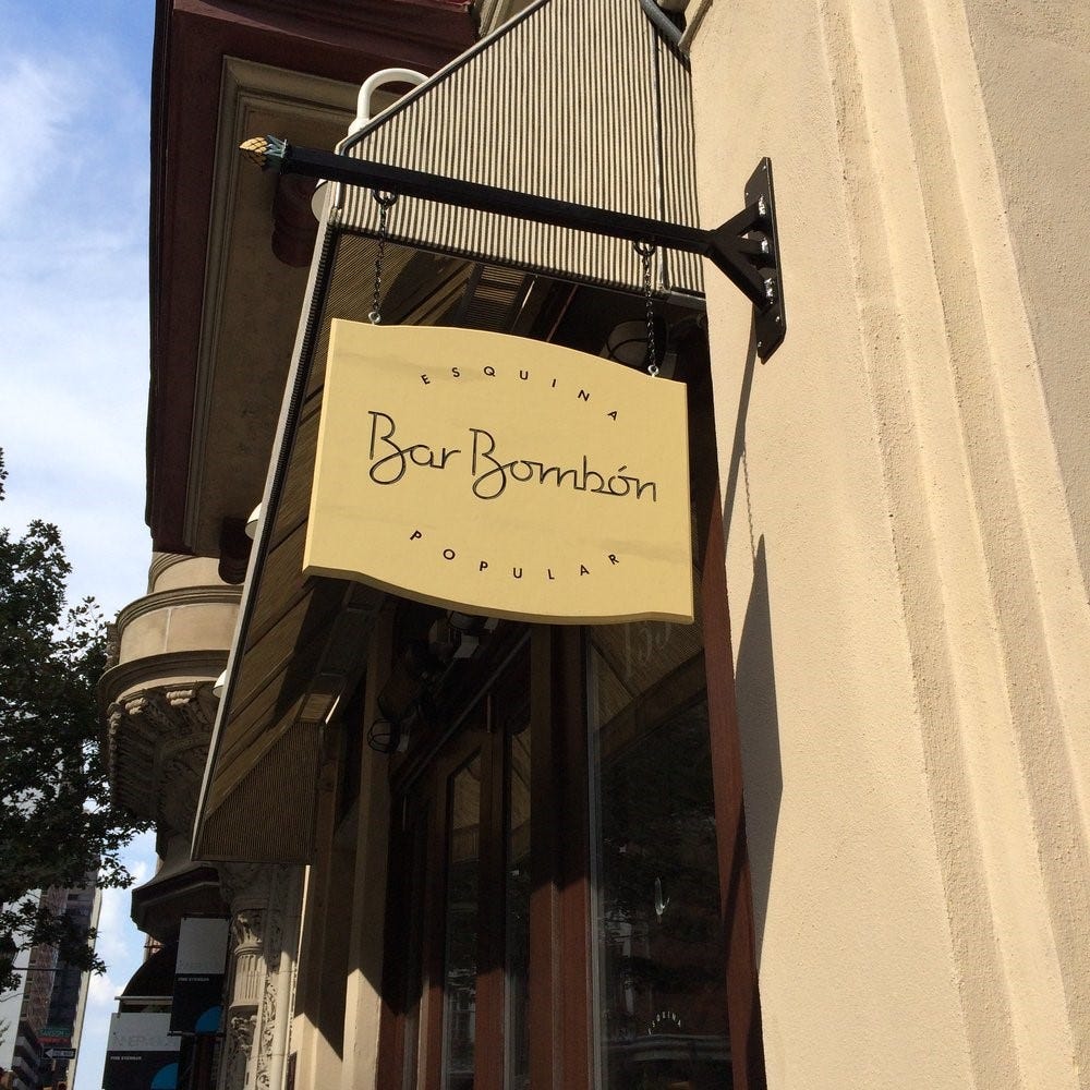 Bar Bombon. Located in the former Crumbs Bake Shop… | by Lunch Break ...