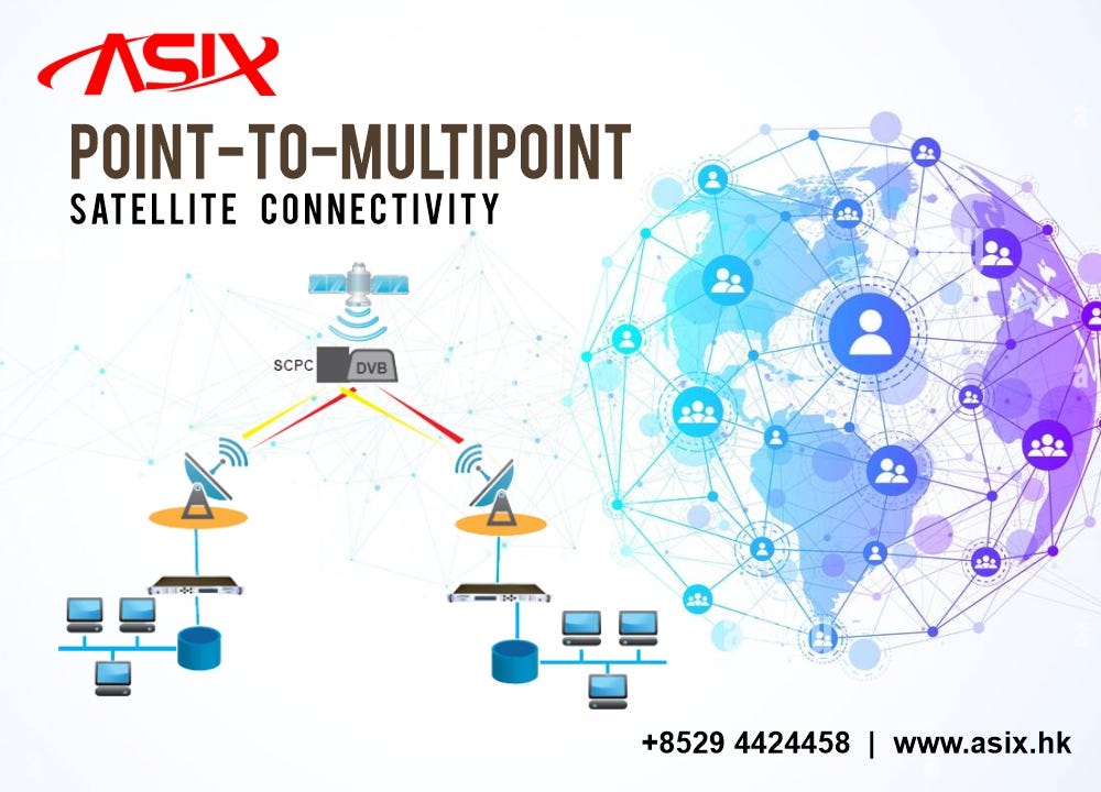 Point to Multipoint Satellite Connectivity Services - Asixhk - Medium