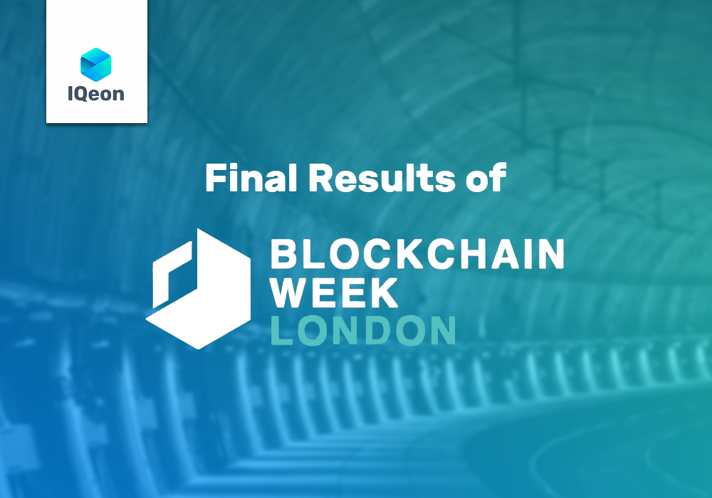 IQeon Truimph at London Blockchain Week Conference | by IQeon | Medium