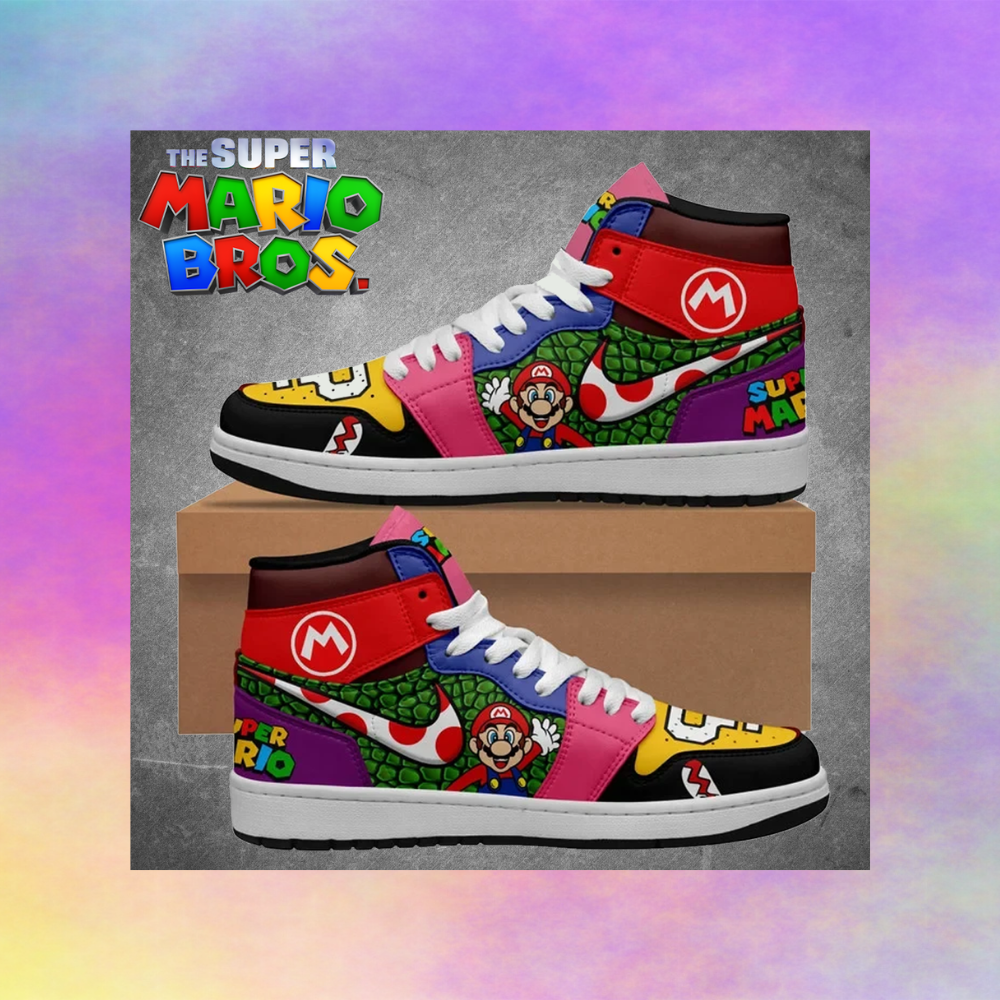 The Super Mario Bros Air Jordan 1 | by Boxboxshirt Apparel Store | Mar ...