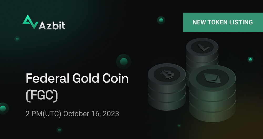 New Listing: FGC. The Federal Gold is a progressive… | by Azbit | Azbit ...