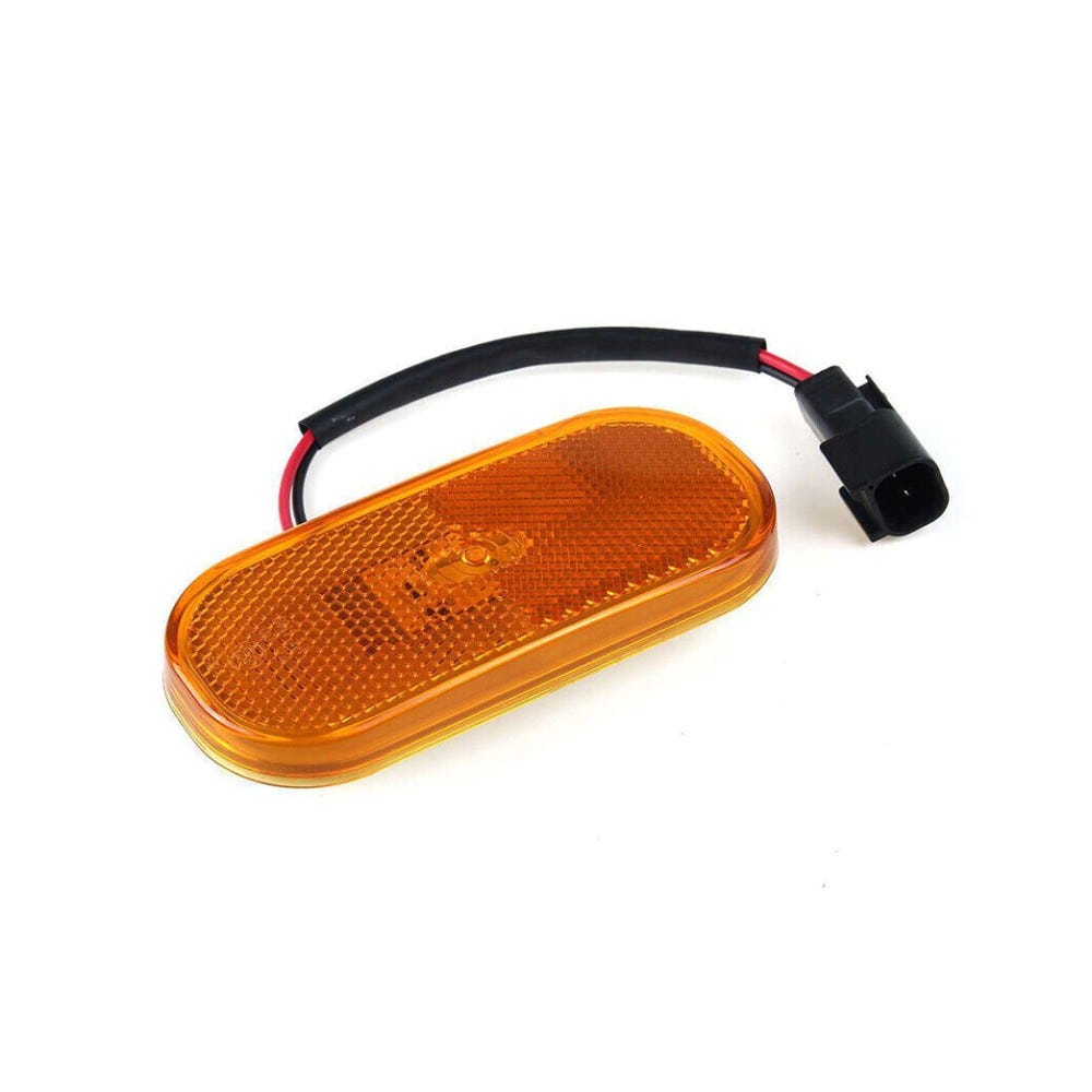 Seintech Side Marker Orange Light Reflector For Ford Transit MK8 2014 ...