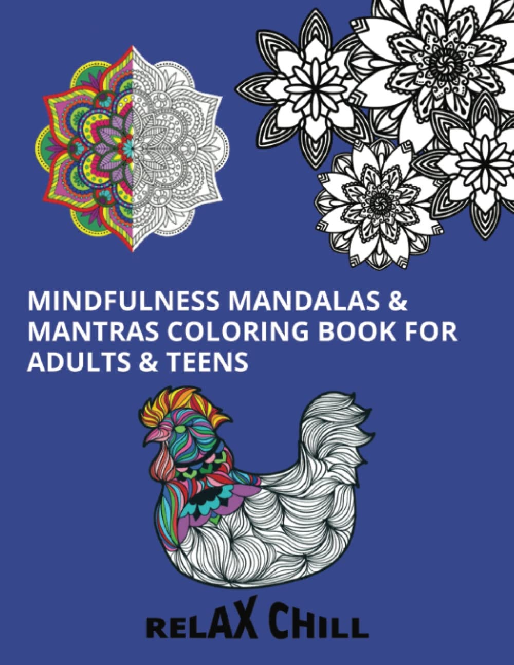 [BOOK]-Mindfulness Mandalas Mantras Coloring Book for Adults and Teens ...