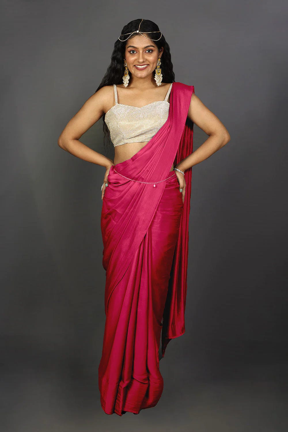 Satin Sophistication: Unraveling the Timeless Charm of Silky Sarees | by Rishikeshvishwakarma ...