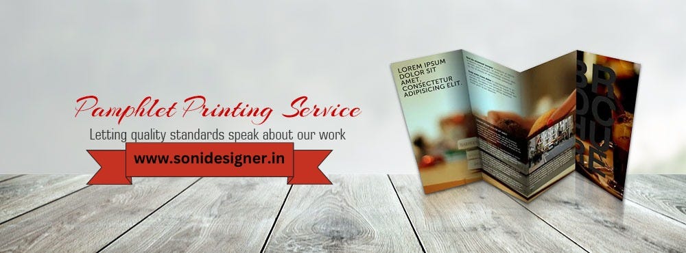 Pamphlet Printing Services In Udaipur | by Soni Designer | Mar, 2024 ...
