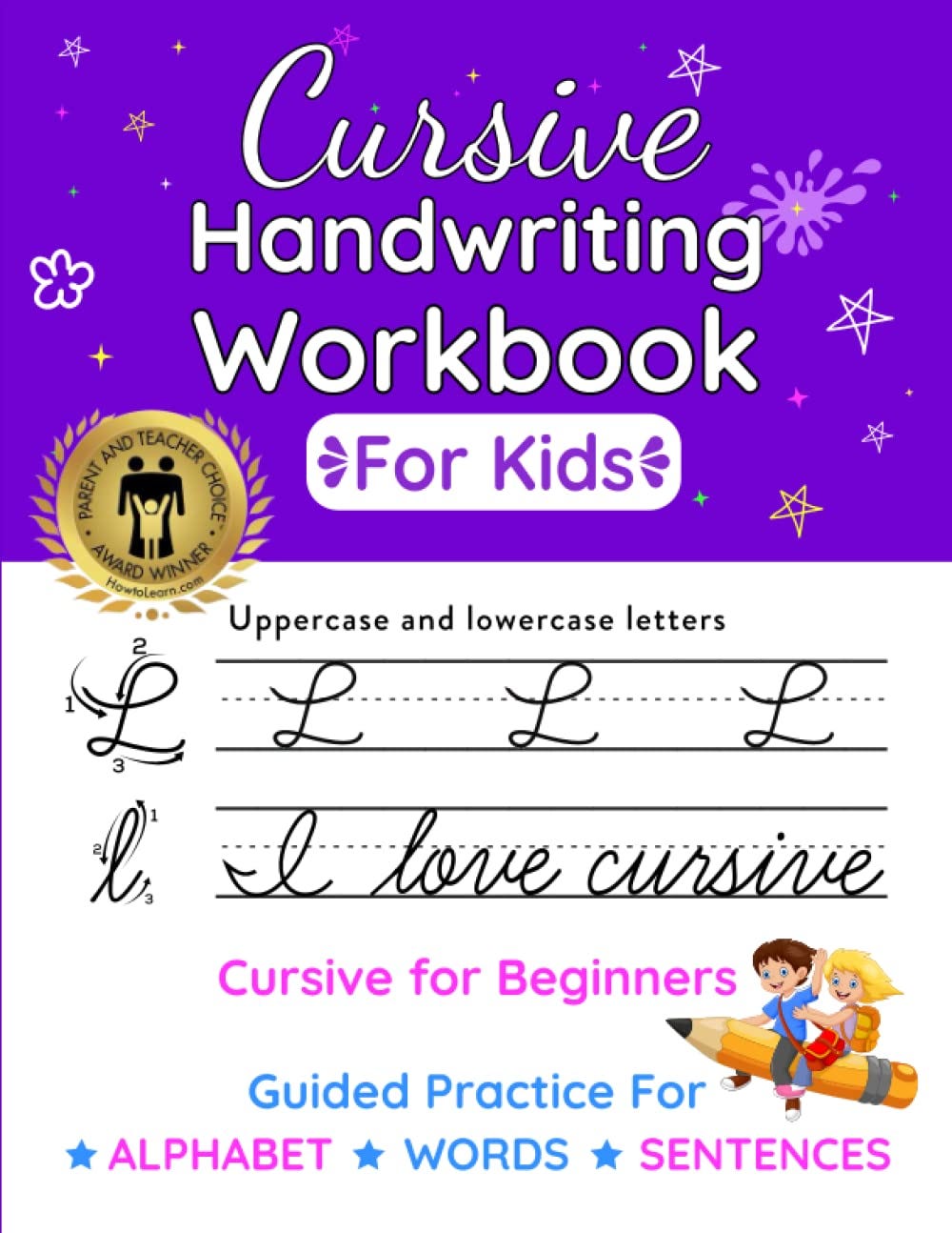[EBOOK] Cursive Handwriting Workbook for Kids: Cursive handwriting practice workbook to learn ...