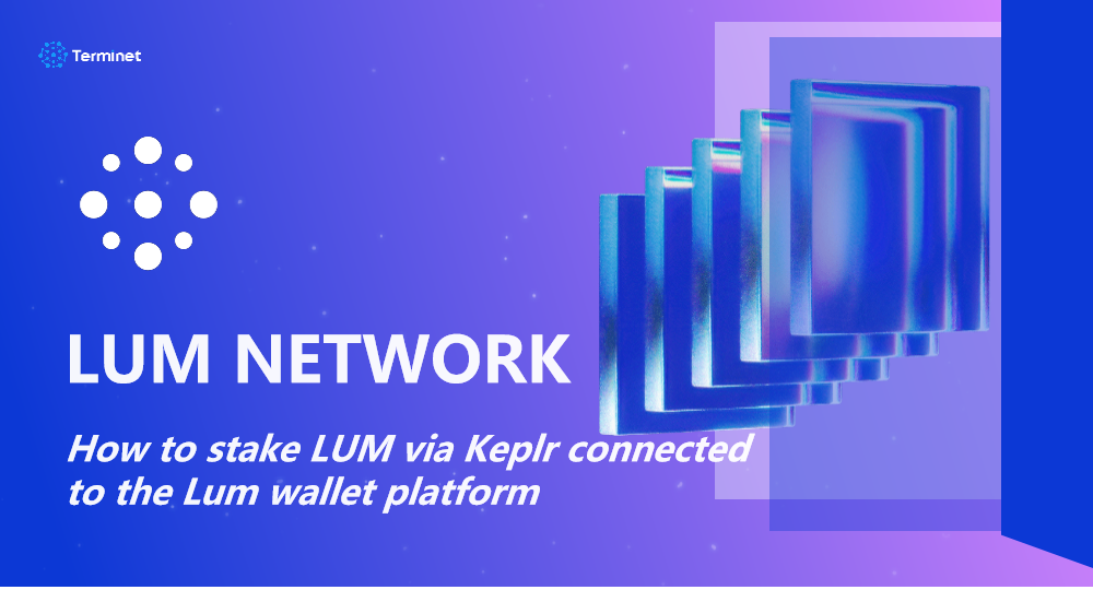 Tutorials-How to stake LUM via keplr connected to the lum wallet ...