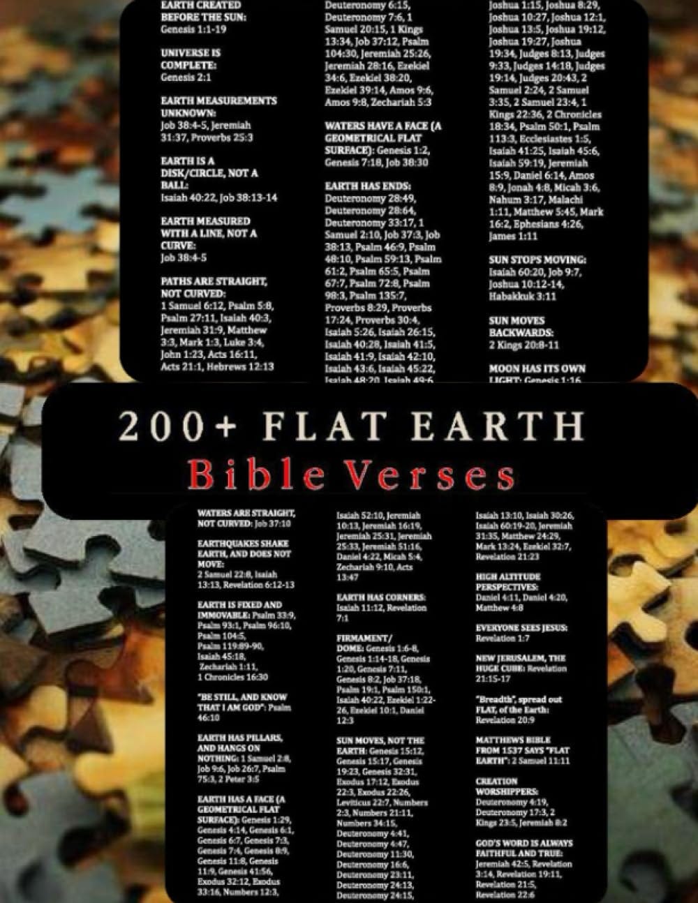 [DOWNLOAD][BEST]} 200 Bible Verses Proving A Flat Stationary Earth | by ...