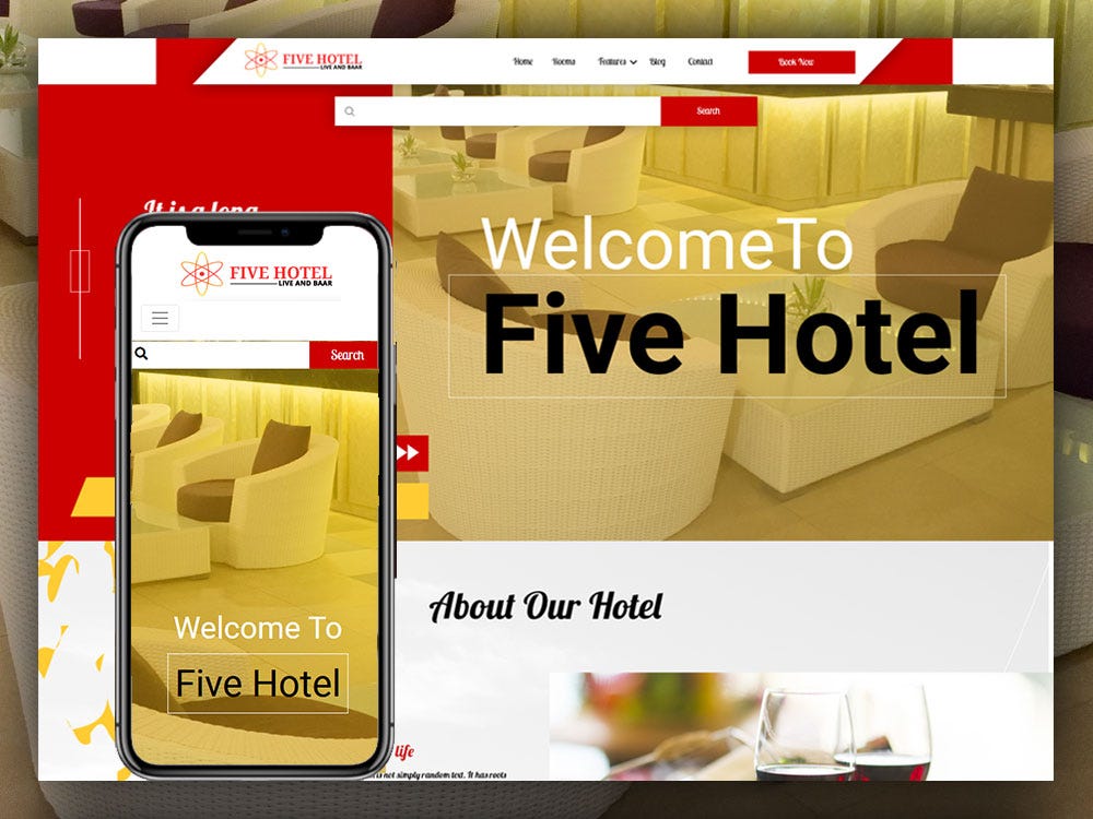 Five — Free Hotel Html Template. Five — Free Hotel Html Template help ...
