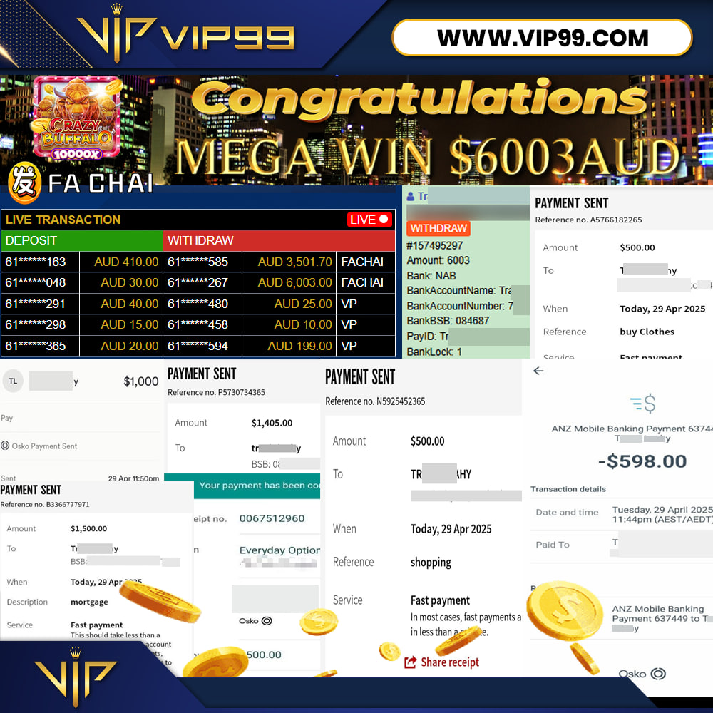 🔥💰 Legendary Cashout Alert at VIP99💰🔥 - VIP99 - Medium