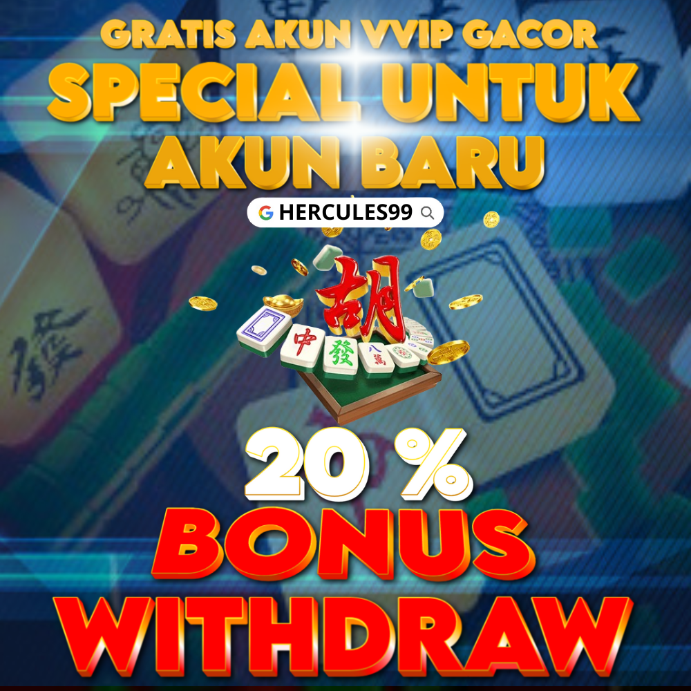Hercules99 Daftar Situs Slot Akun Gacor Dengan Bonus Withdraw 20 % ...