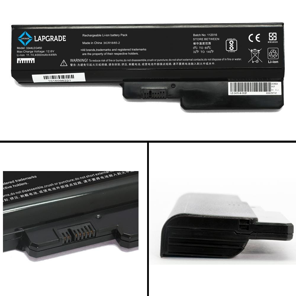 Buy Lapgrade Battery for Lenovo 3000 G430 G450 G530 Series - My Laptop ...