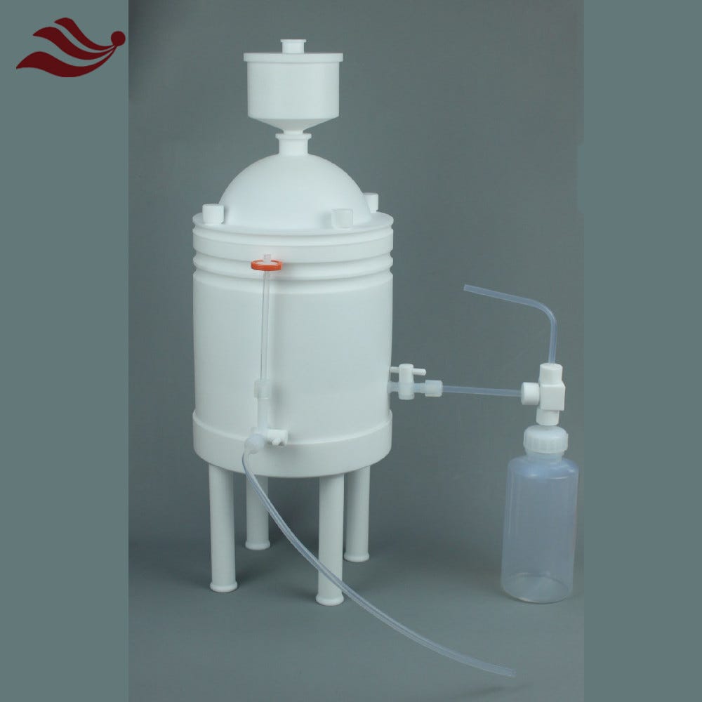 The acid purification system uses the principle of thermal radiation to ...
