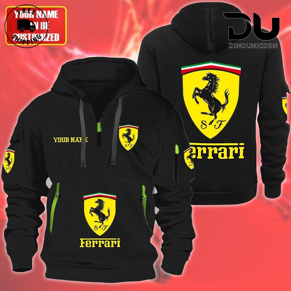 Ferrari Hoodie. Ferrari Hoodie: The Ultimate Blend of… | by ...