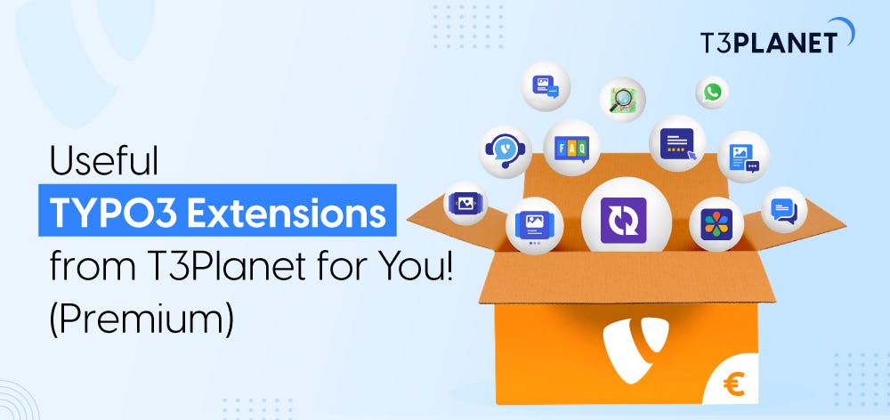 5 Best TYPO3 Extensions Specially Built For Your TYPO3 Website [Premium]by T3planet | by ...