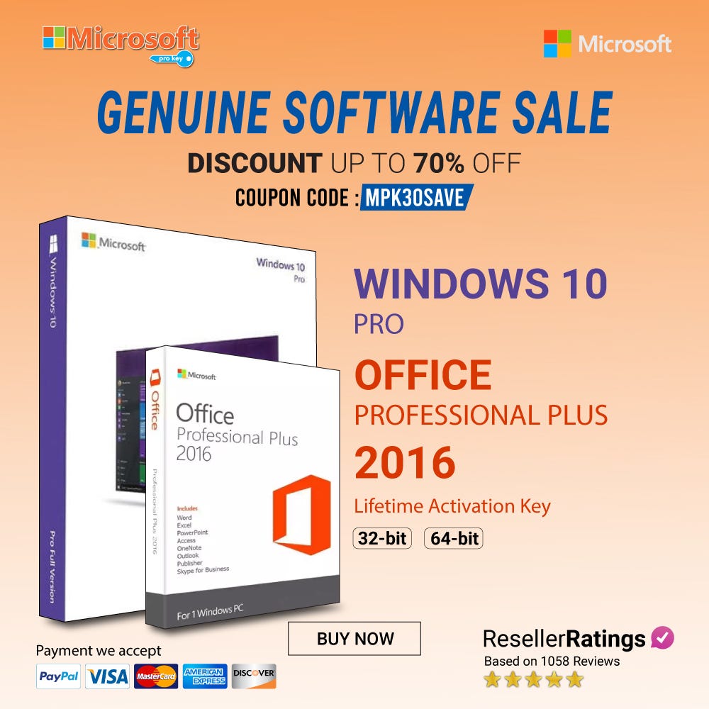 Where to Find Cheap Windows 10 Pro & Office 2016 Keys Online | by ...