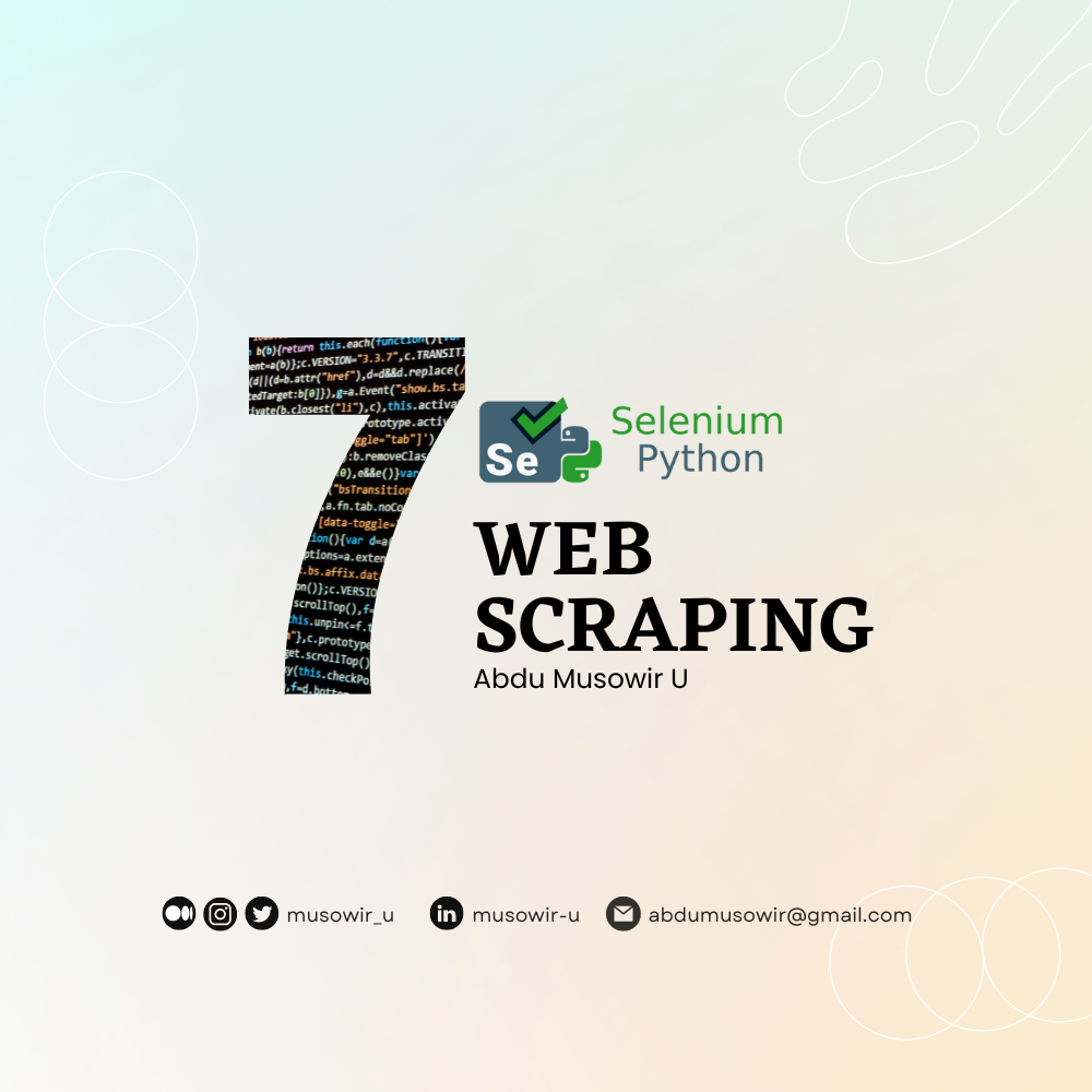 Boost Your Data Harvesting with Python and Selenium Web Scraping | by Abdu Musowir U | Medium
