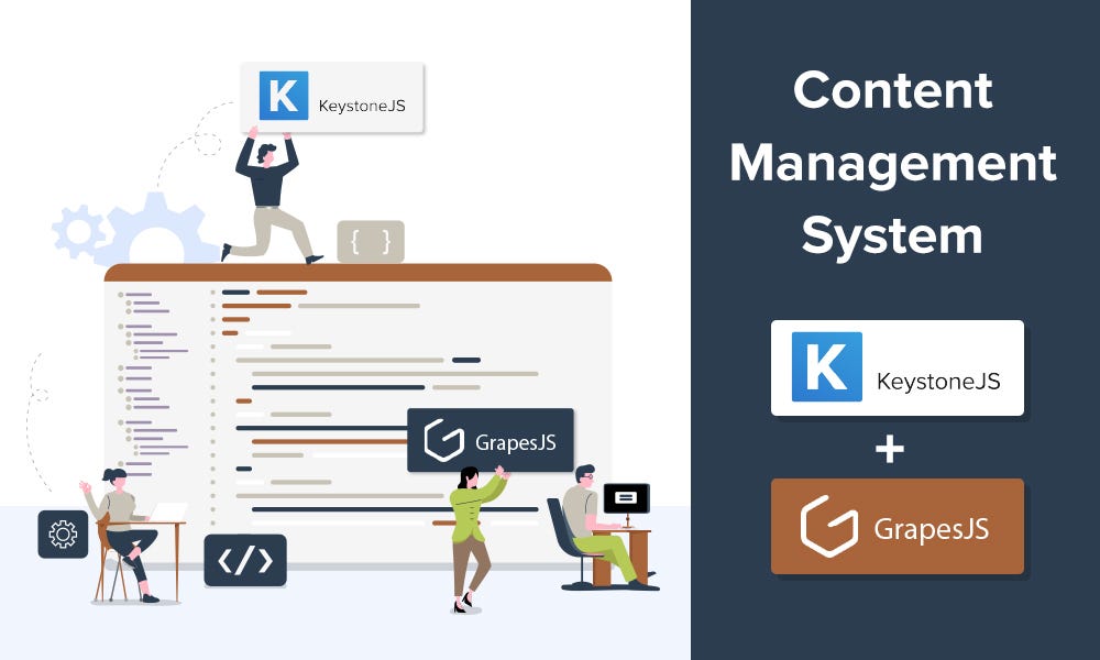 Content Management System with Grape JS and Keystone JS | by Jitendra | Akeo | Medium