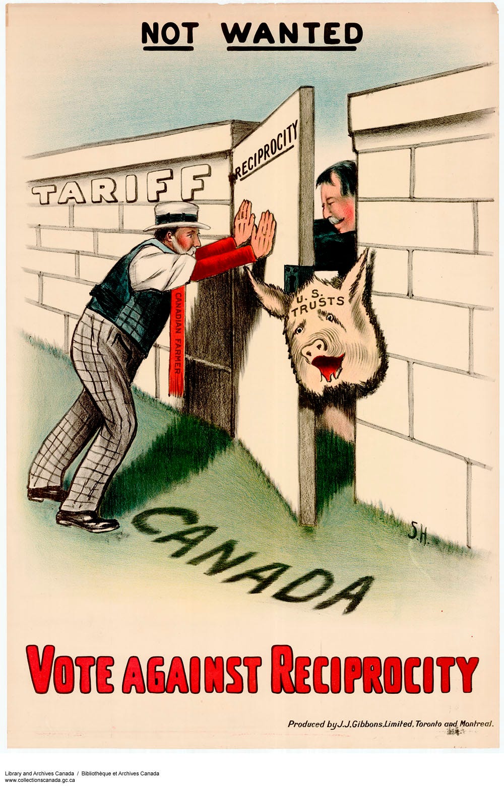 Not Wanted: A Look at Canada’s 1911 Reciprocity Debate and Its Modern Echoes | by Jessica Allen ...