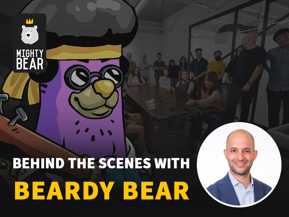 Behind the scenes with our COO, Assaf Cohen (Beardy Bear) | by Mighty Bear Games | Mighty Bear ...