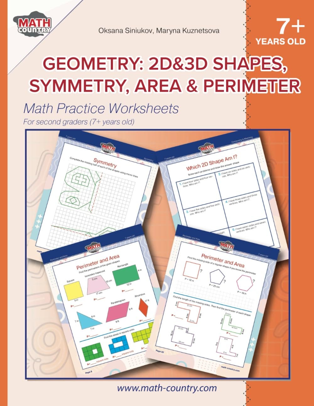 [BOOKS] Geometry: 2D & 3D shapes, symmetry, area & perimeter: Math ...