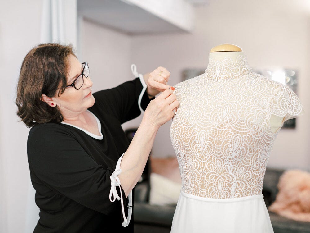 Wedding Dress Alteration in Milton Keynes - AZ Tailor - Medium