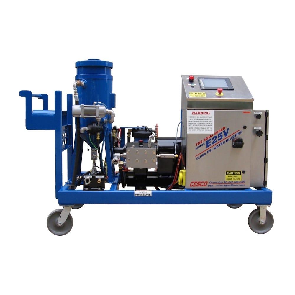 High-Pressure Water Blaster Pump Pressures To 15000 Psi - Aqua Miser ...