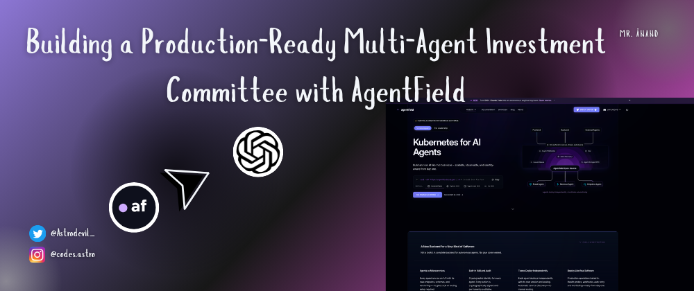 Building a Production-Ready Multi-Agent Investment Committee with ...